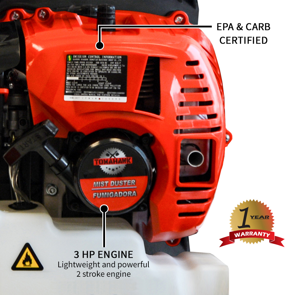 Tomahawk Power Mist Blower TMD14 with Turbo Boost