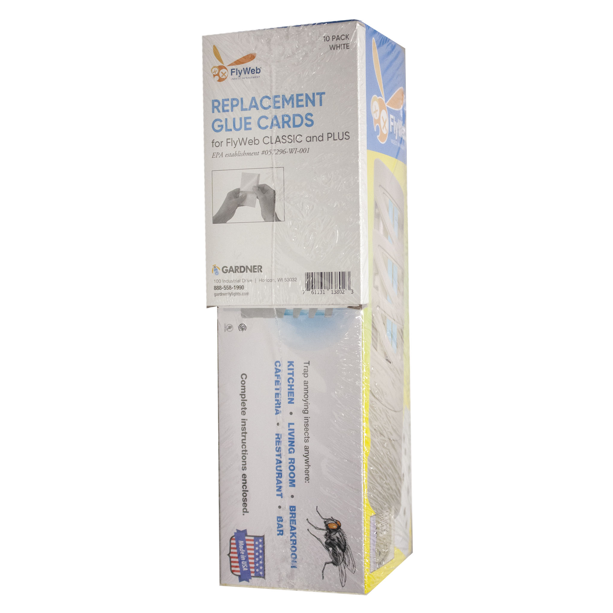 FlyWeb Fly Light, Fly Web Fly Light, FlyWeb Insect Fly Trap - Free Shipping