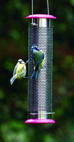 PineBush Heavy Duty Niger Seed Bird Feeder 12 in. (30867)